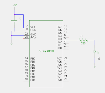 Desarrollo de electrónica programable: Guía iniciación AVR ATtiny 48/88