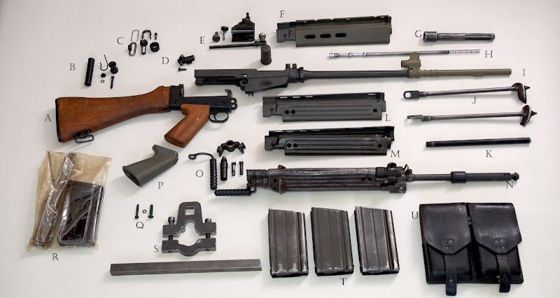 **SPF** WTS/WTT Imbel FAL receiver + G1 parts kit + magazines + extras ...