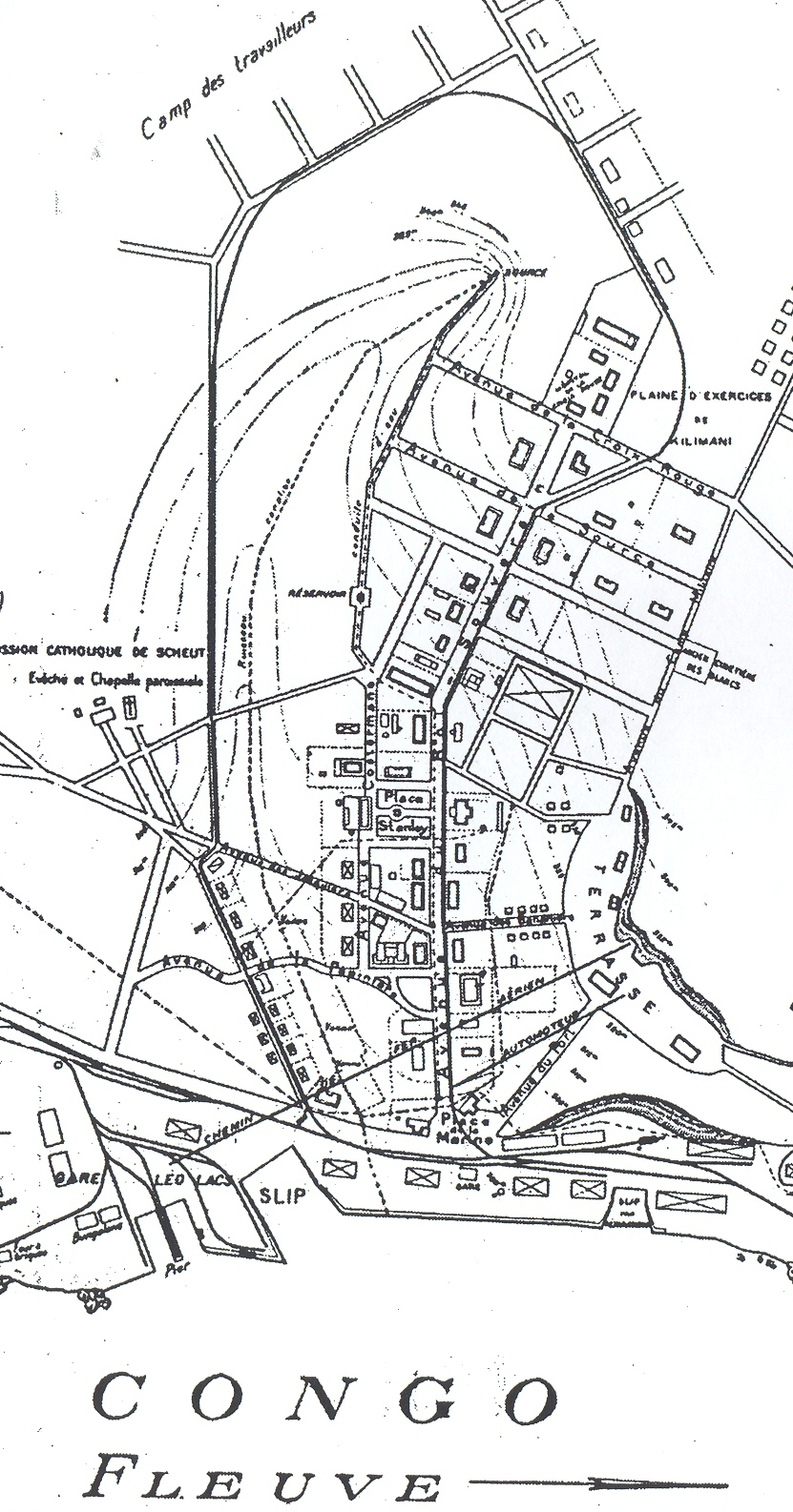 Kinshasa Then and Now: Leopoldville 1881 - Outpost on Ngaliema Bay