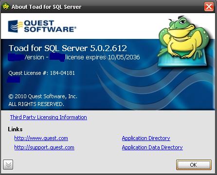 Software Bolivia: Toad for SQL Server v5.0
