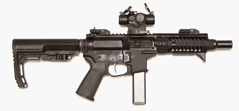 Who makes Colt 9mm lowers with small magazine openings? > Rimfire and ...