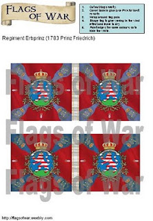 Flags of War: 28mm AWI Hessen Kassel Flags