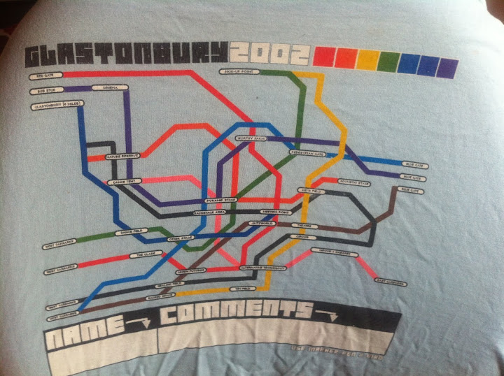 Glasto tube map - Chat - eFestivals