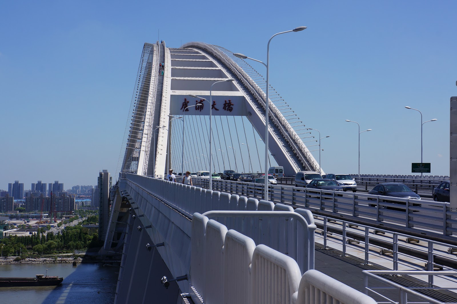 Laowai en Shanghai: Lupu Bridge - Shanghai Climb