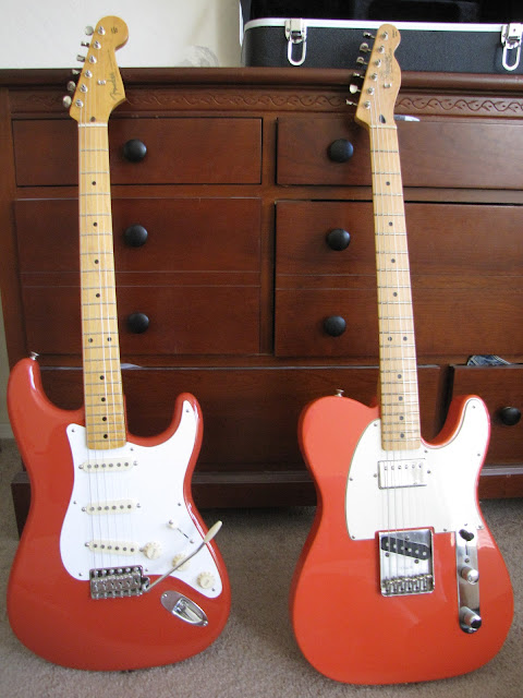 Fiesta Red Fenders w/ Maple necks - Need pickguard color advice! | The ...