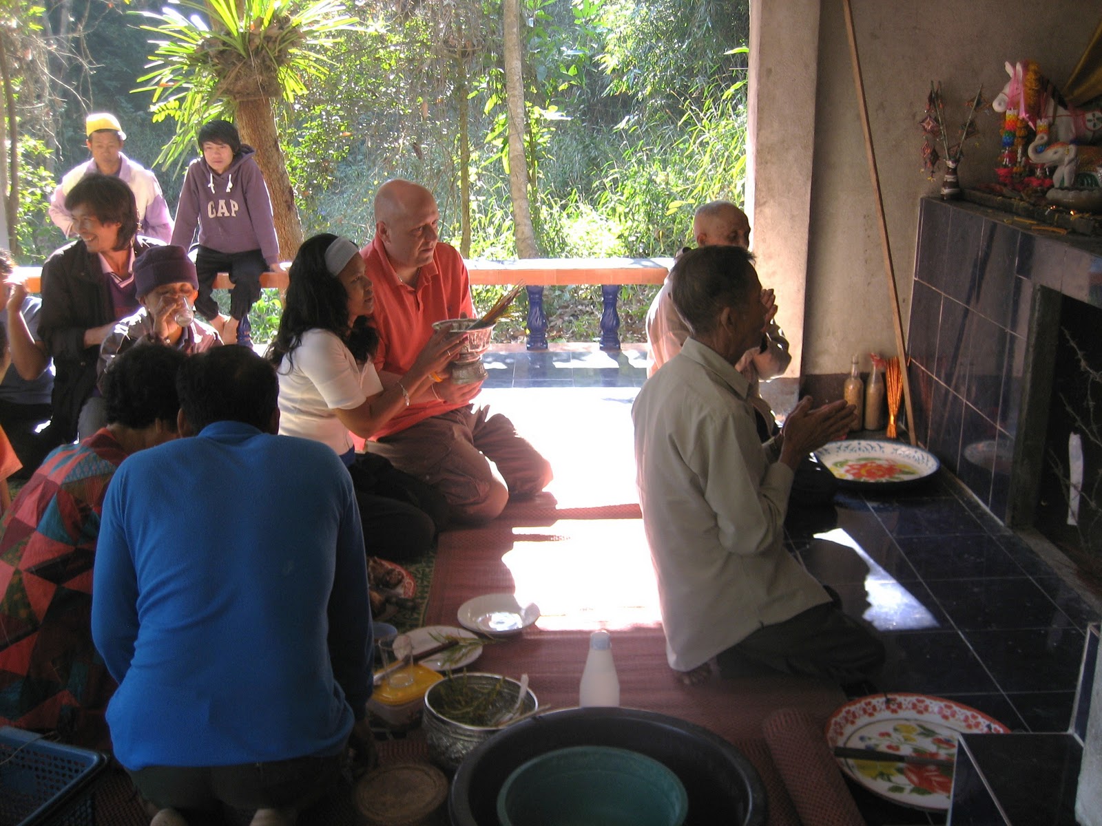 A Thailand Travelogue: Good luck ceremony
