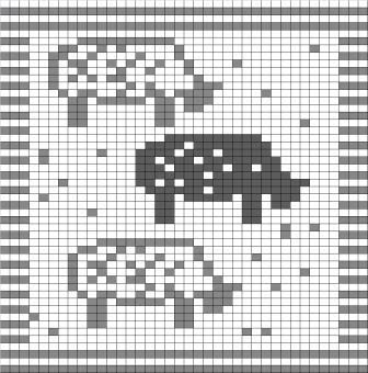 Knitting With Karma: Cloth/Square Charts