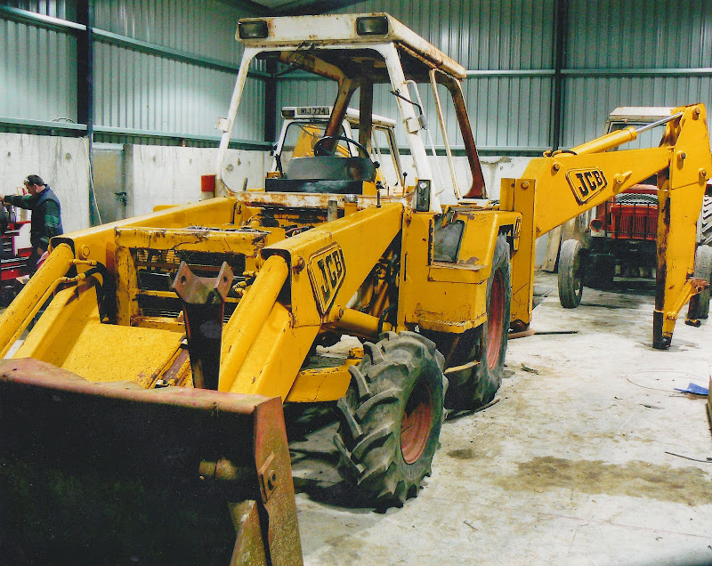 My friend Mr. Andrews' JCB 3C Mark III Restoration, Co. Kildare ...