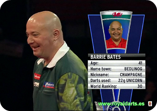 Hoy conocemos a …. Barrie Bates | Club Dardos Royal Darts
