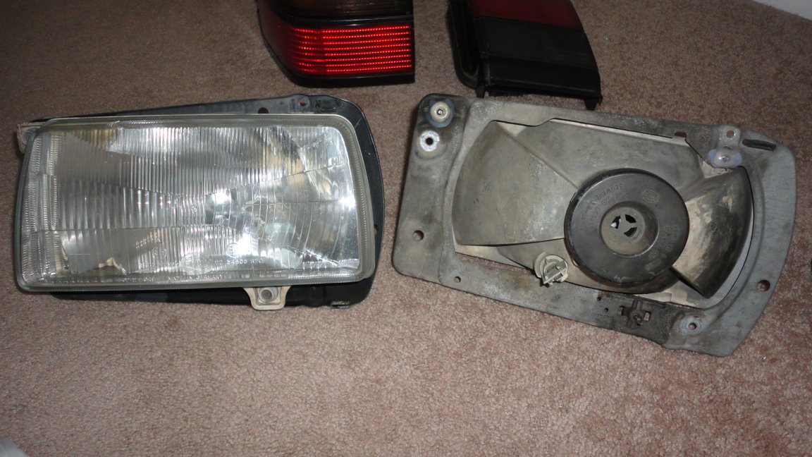 Headlights Mk2 $100 shipped Golf Jetta GTI Stock Hella 85-92 Aero Pair ...