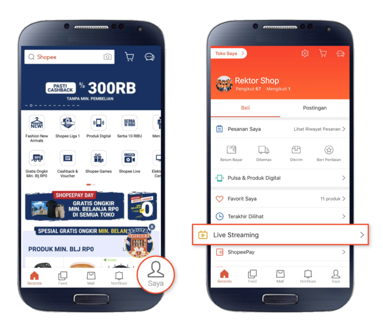 Shopee Live Streaming, Apa dan Bagaimana Cara Menggunakannya ... Shopee Live Streaming, Apa dan Bagaimana Cara Menggunakannya ...