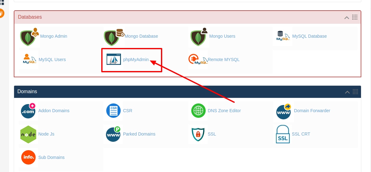 Mysql Database, Mysql Users,PHPMyAdmin Mysql Database, Mysql Users,PHPMyAdmin