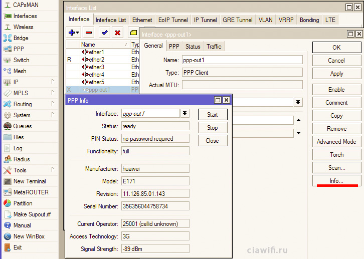 Mikrotik и Usb модем Документация Ciawifi Ru
