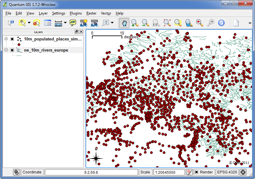 Quantum GIS (QGIS) Tutorials: Tutorial: Performing Spatial Queries in QGIS Quantum GIS (QGIS) Tutorials: Tutorial: Performing Spatial Queries in QGIS