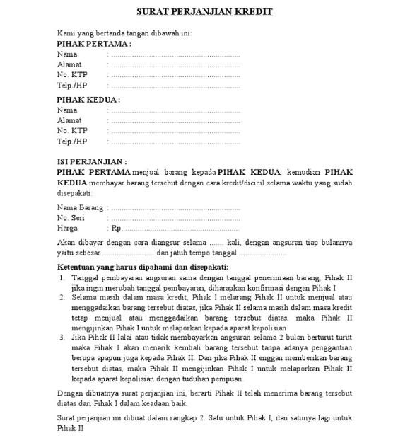 Contoh Surat Permohonan Akad Kredit Rumah Contoh Surat Perjanjian | The ... Contoh Surat Permohonan Akad Kredit Rumah Contoh Surat Perjanjian | The ...