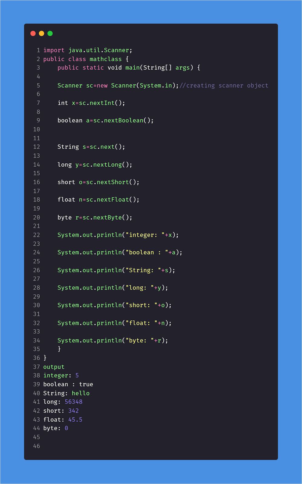 Maths And Scanner Class In Java - Pianalytix - Build Real-World Tech ... Maths And Scanner Class In Java - Pianalytix - Build Real-World Tech ...