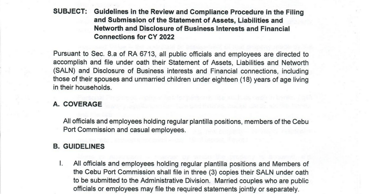 MC 02-2023 - Guidelines in the Review and Compliance Procedure in ...