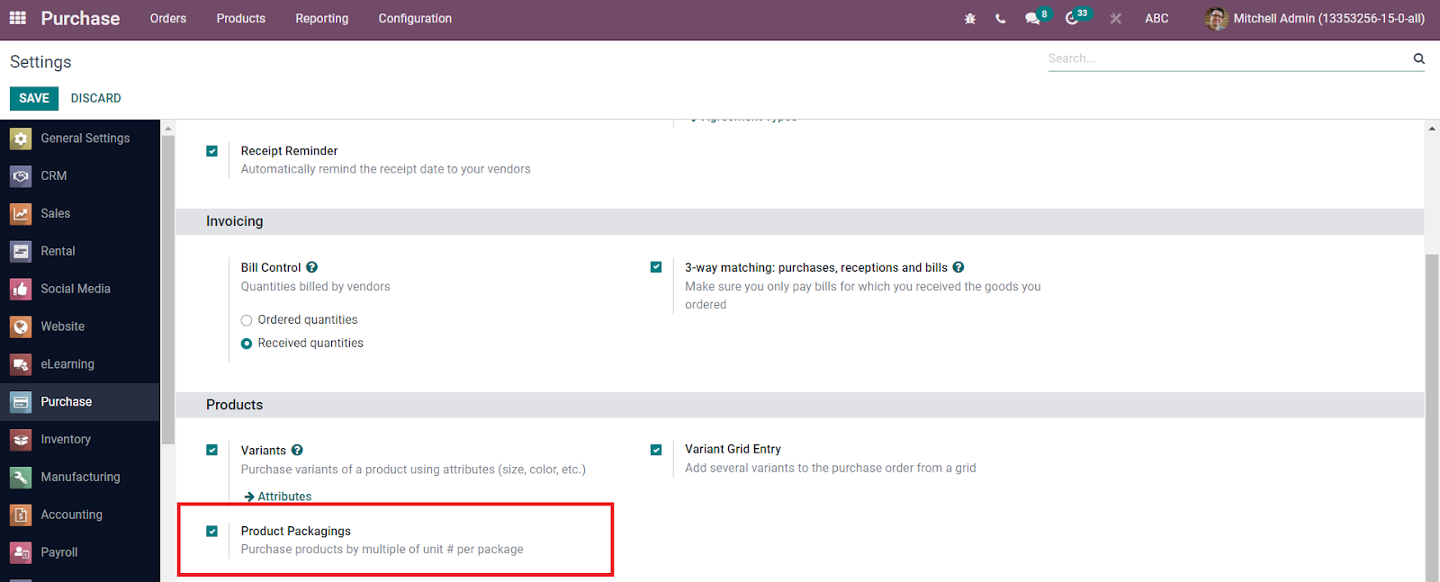 Odoo 15 Purchase Module Documentation Odoo 15 Purchase Module Documentation