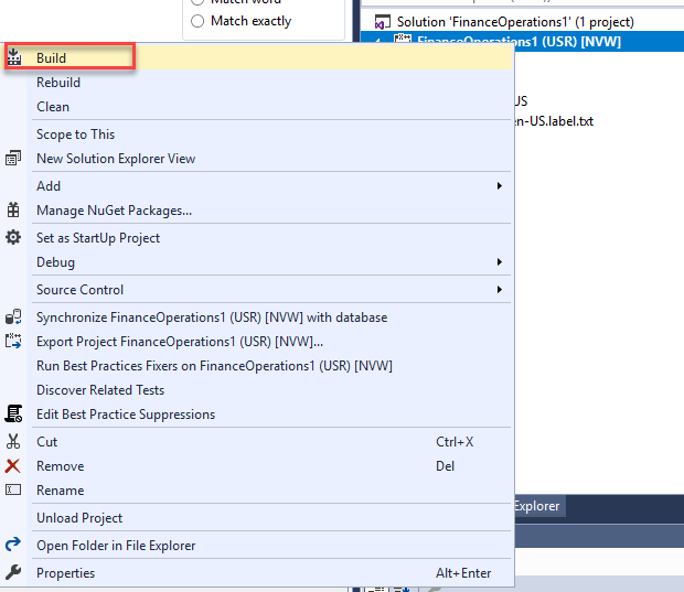 Dynamics 365 FO - Build project and build model - Microsoft Dynamics ... Dynamics 365 FO - Build project and build model - Microsoft Dynamics ...