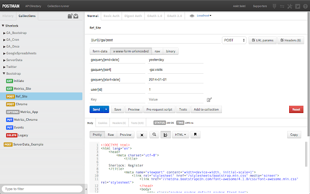 Postman - REST Client (Packaged app) - Chrome Web Store Postman - REST Client (Packaged app) - Chrome Web Store