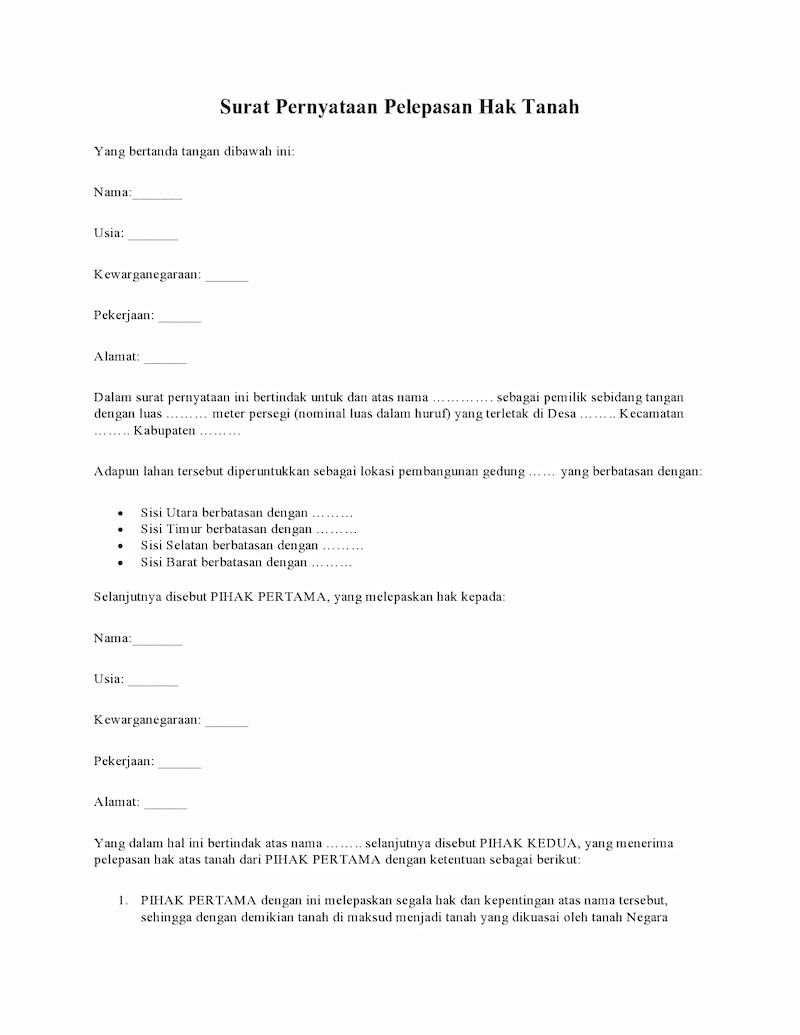 Contoh Surat Pelepasan Hak Jual Mobil Perusahaan Pdf - IMAGESEE Contoh Surat Pelepasan Hak Jual Mobil Perusahaan Pdf - IMAGESEE