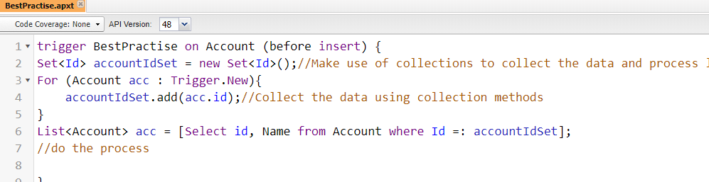 Check Out 7 Apex Coding Best Practices