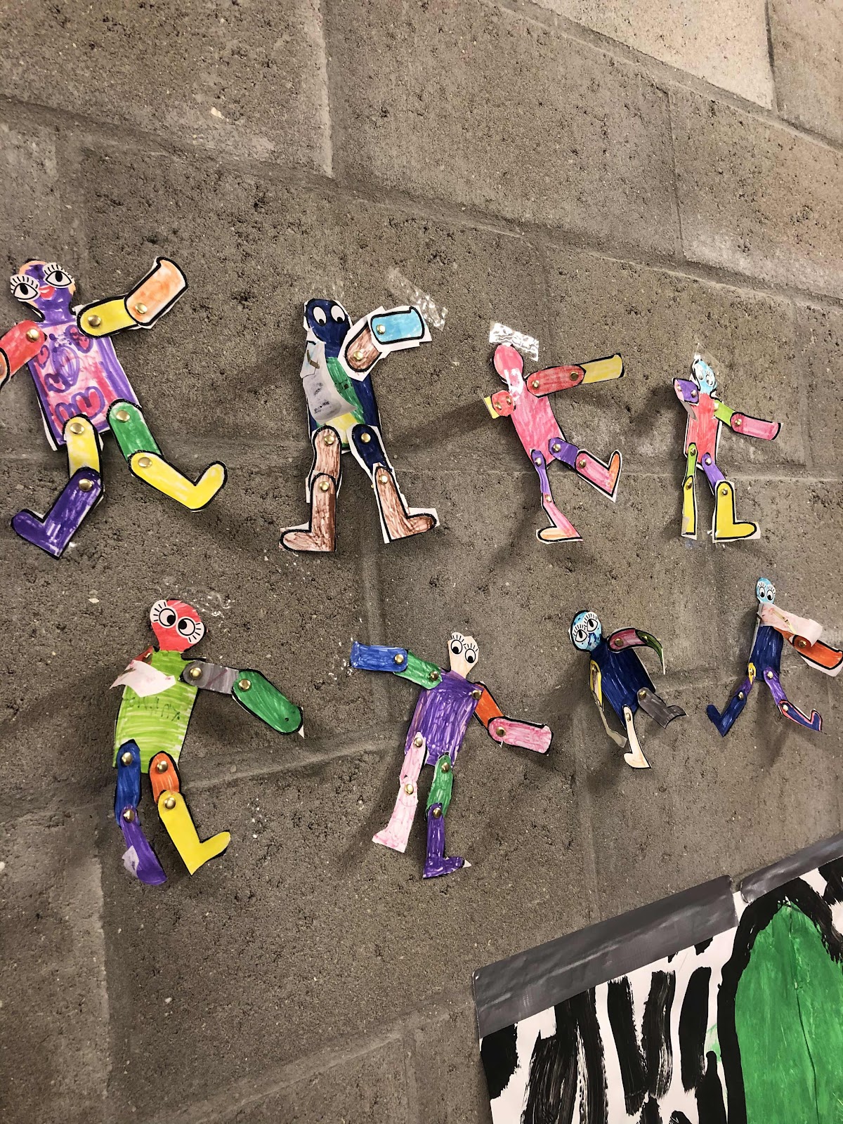 Derde kleuterklas juf Kelly : Keith Haring