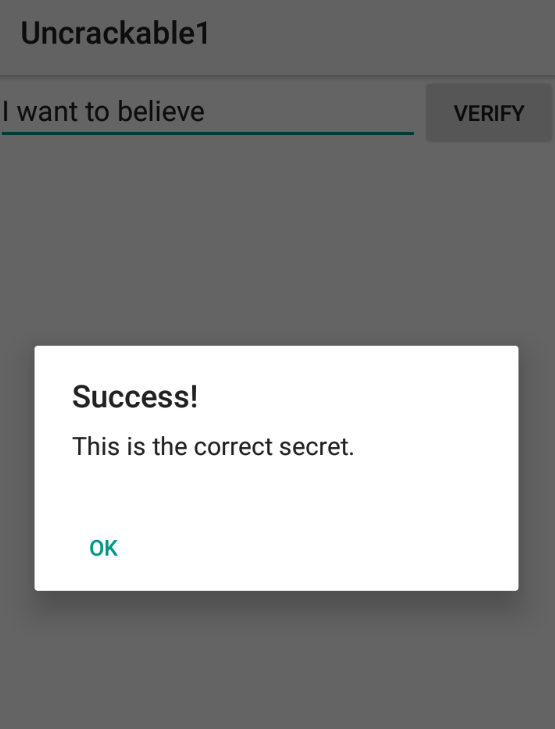 Android Ctf Owasp Uncrackable Level 1