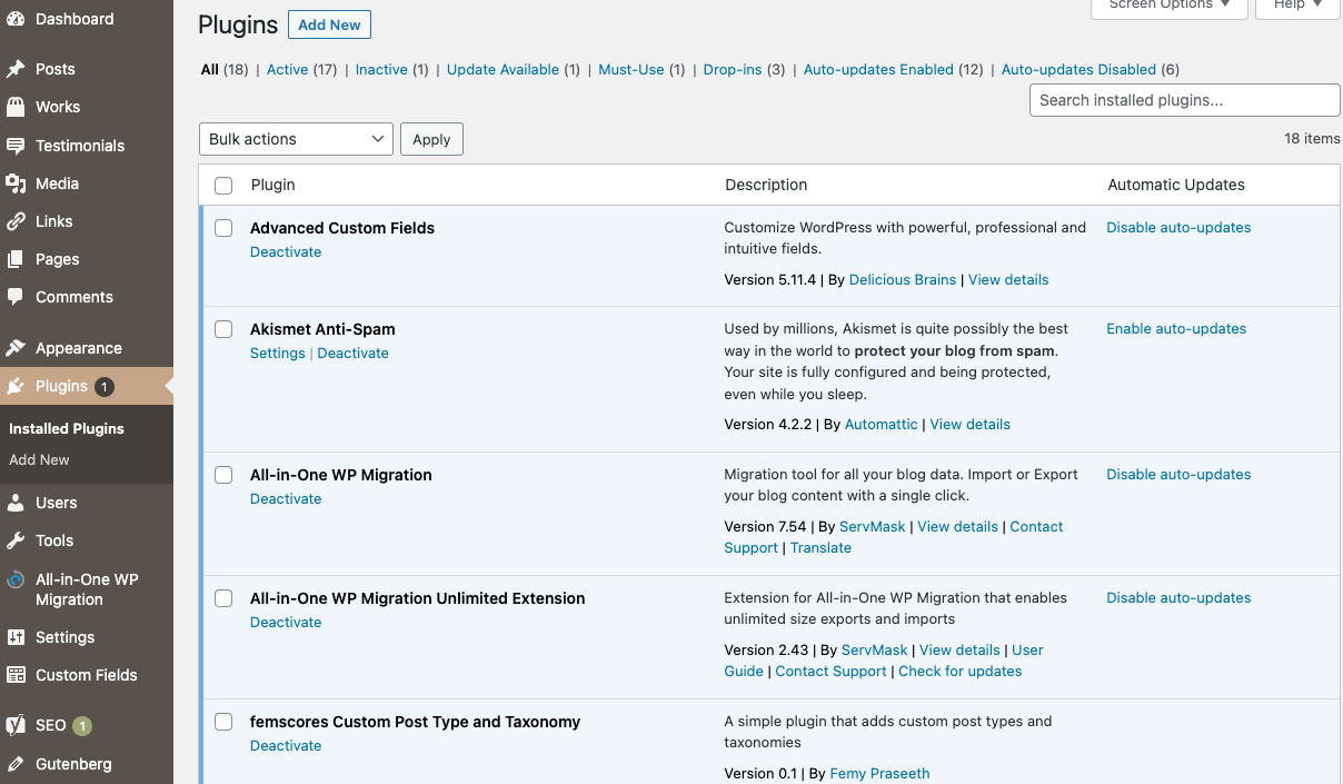Manage Plugins – Documentation – WordPress.org Manage Plugins – Documentation – WordPress.org