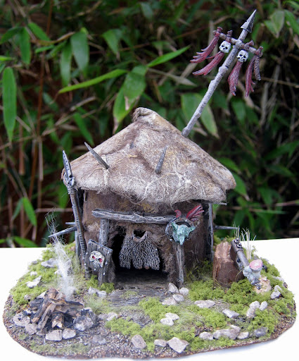 Scratch Build An Orc/goblin Hut - Da Warpath