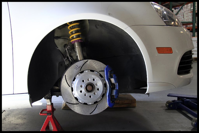 RacingBrake MKV R32/GTI 2 Piece Front Rotor Review | GOLFMKV.com - VW ...