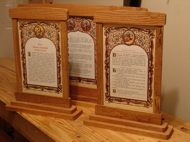 Altar Card Frames - Project Journals - Wood Talk Online