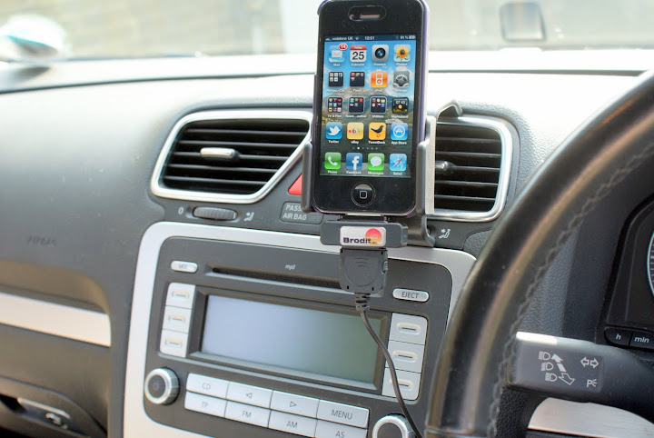 Brodit ProClip Mount & iPhone Bracket Installation | Volkswagen Eos Forum