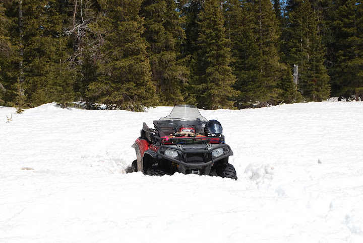 Stuck in the Snow at 12,000 ft, alone | Polaris ATV Forum
