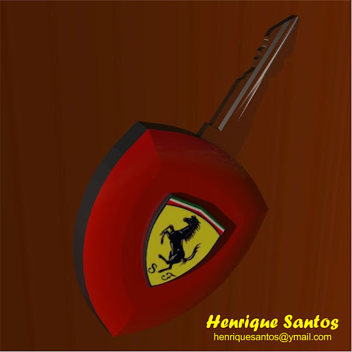 3D BR - Ferrari Key (renderizado) | 3D BR