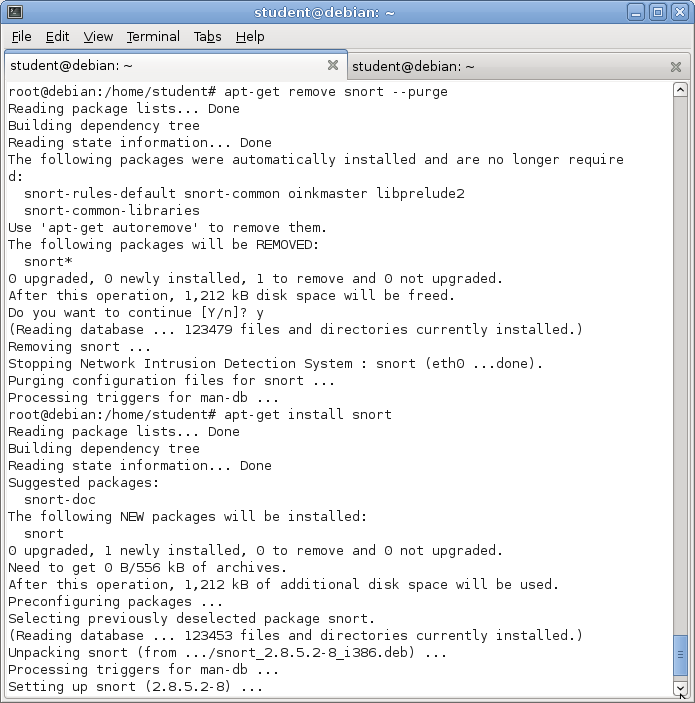 Tugas-tugas Asri: INTRUSION DETECTION SYSTEM USING SNORT Tugas-tugas Asri: INTRUSION DETECTION SYSTEM USING SNORT