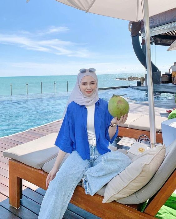 Inspirasi Outfit Ke Pantai Hijab Simple Dan Nyaman Zalora Thread