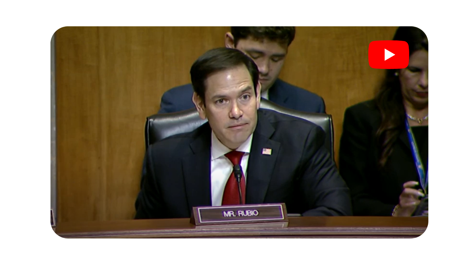 Rubio Gives Opening Remarks At Foreign Relations Subcommittee Hearing