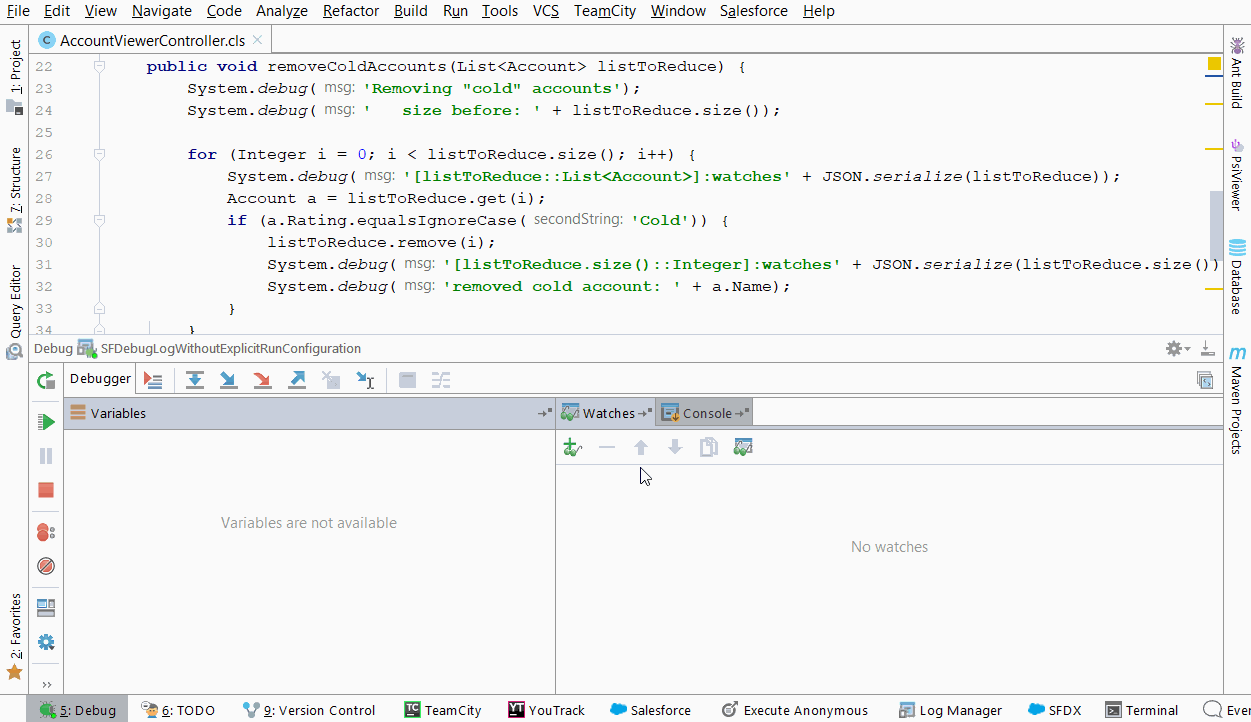 Deep Dive into Debugging Apex and Visualforce Code with New Force.Com Ide Deep Dive into Debugging Apex and Visualforce Code with New Force.Com Ide