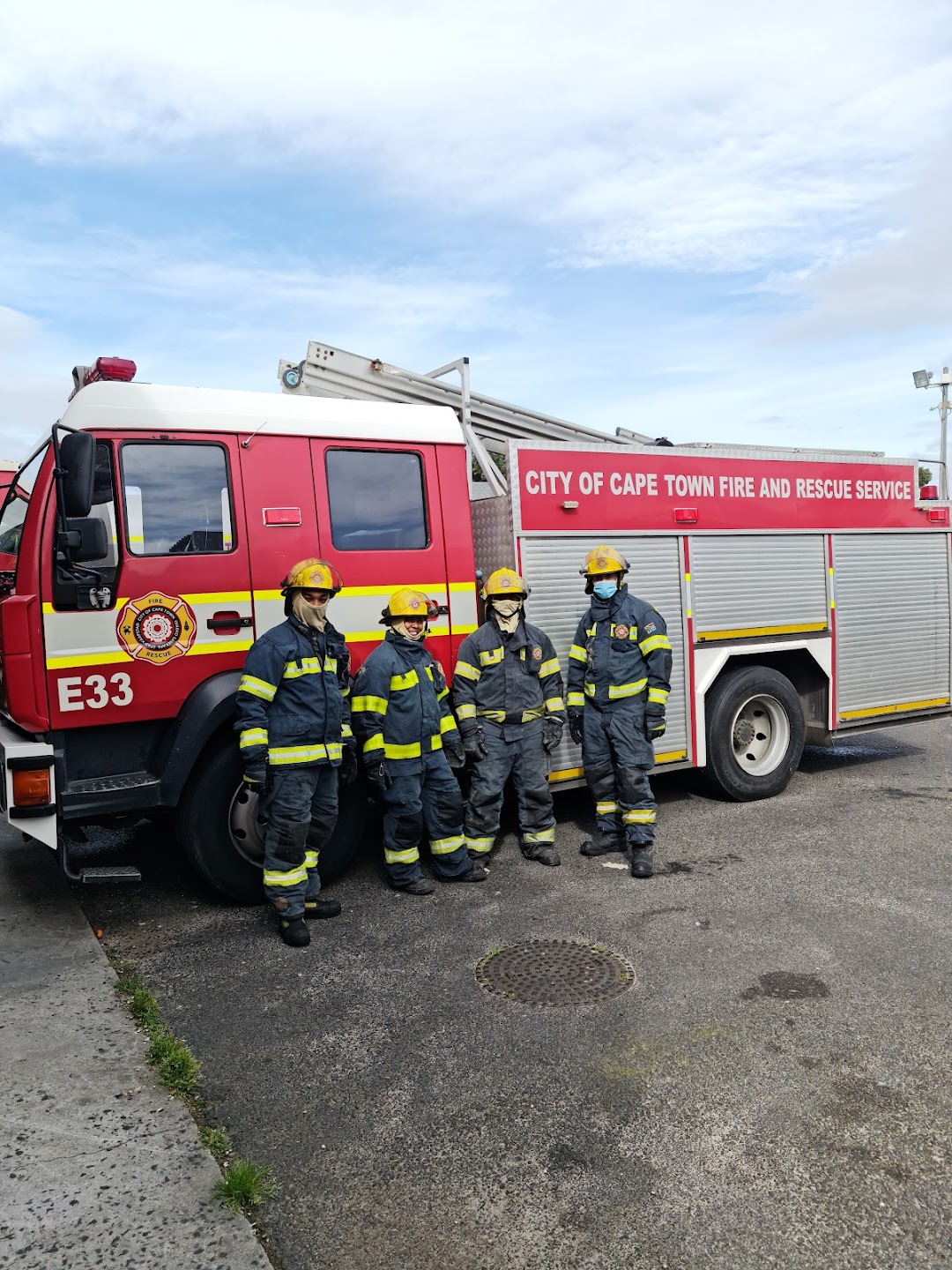 Mitchells Plain Fire Station in the city Cape Town