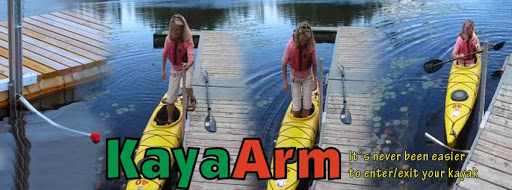 KayaArm Launch Dock & Kayak Stabilizing System - Canoe & Kayak in ...