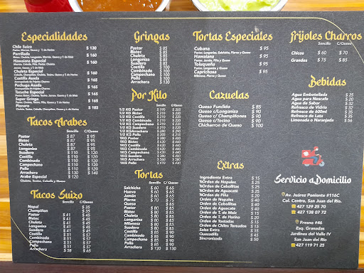 Restaurante Tacuche Árabe, México en San Juan del Río