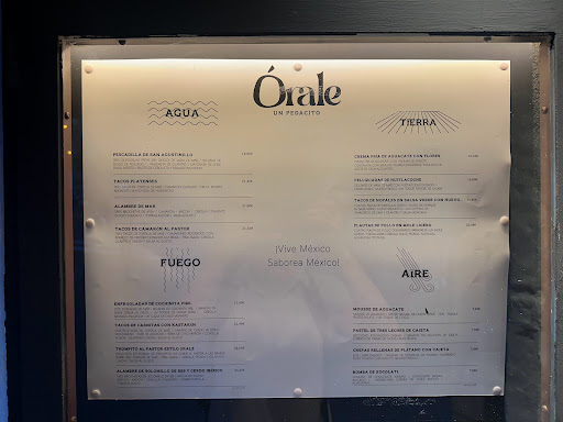 Restaurante Orale Compadre en Madrid