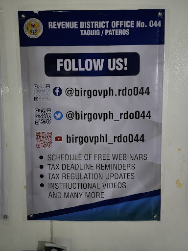 BIR Revenue District Office No. 44 - Taguig-Pateros in Taguig, Metro ...