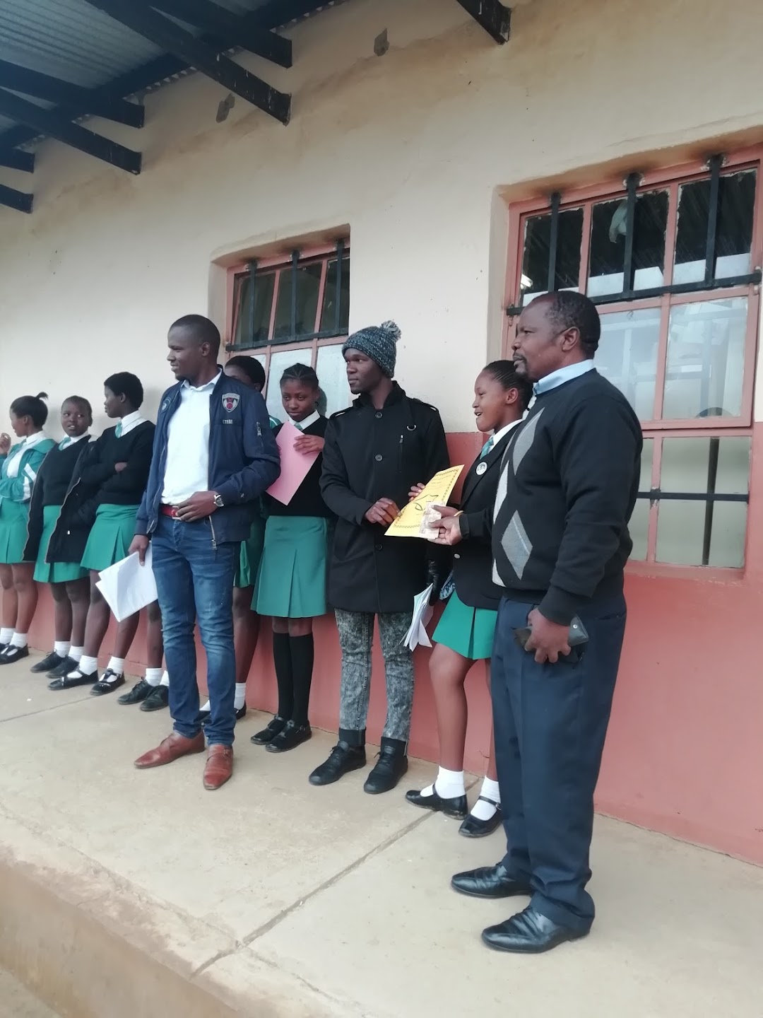 Matomela High School in the city Pietermaritzburg