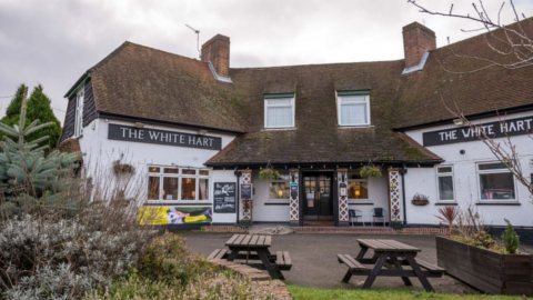 The White Hart, Tongham Public House in Guildford