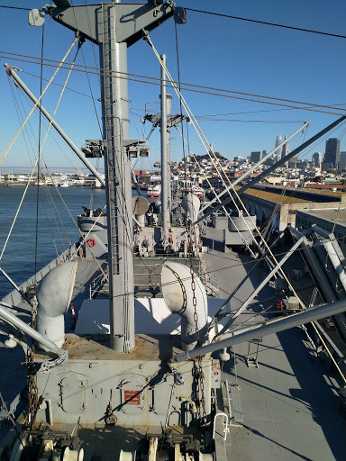 The last unaltered Liberty ship - museum ship- SS Jeremiah O Brien