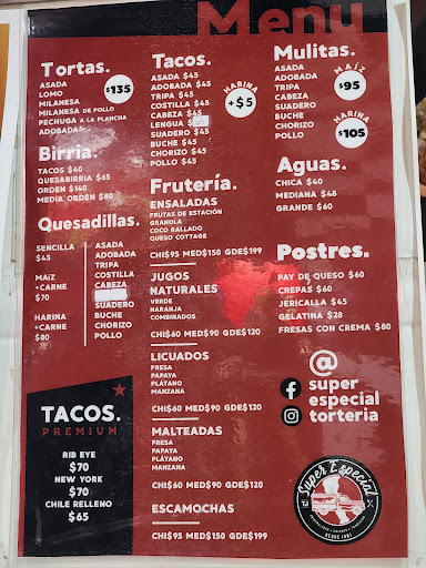 Restaurante La Especial, Tortas tacos y fruteria en Tijuana
