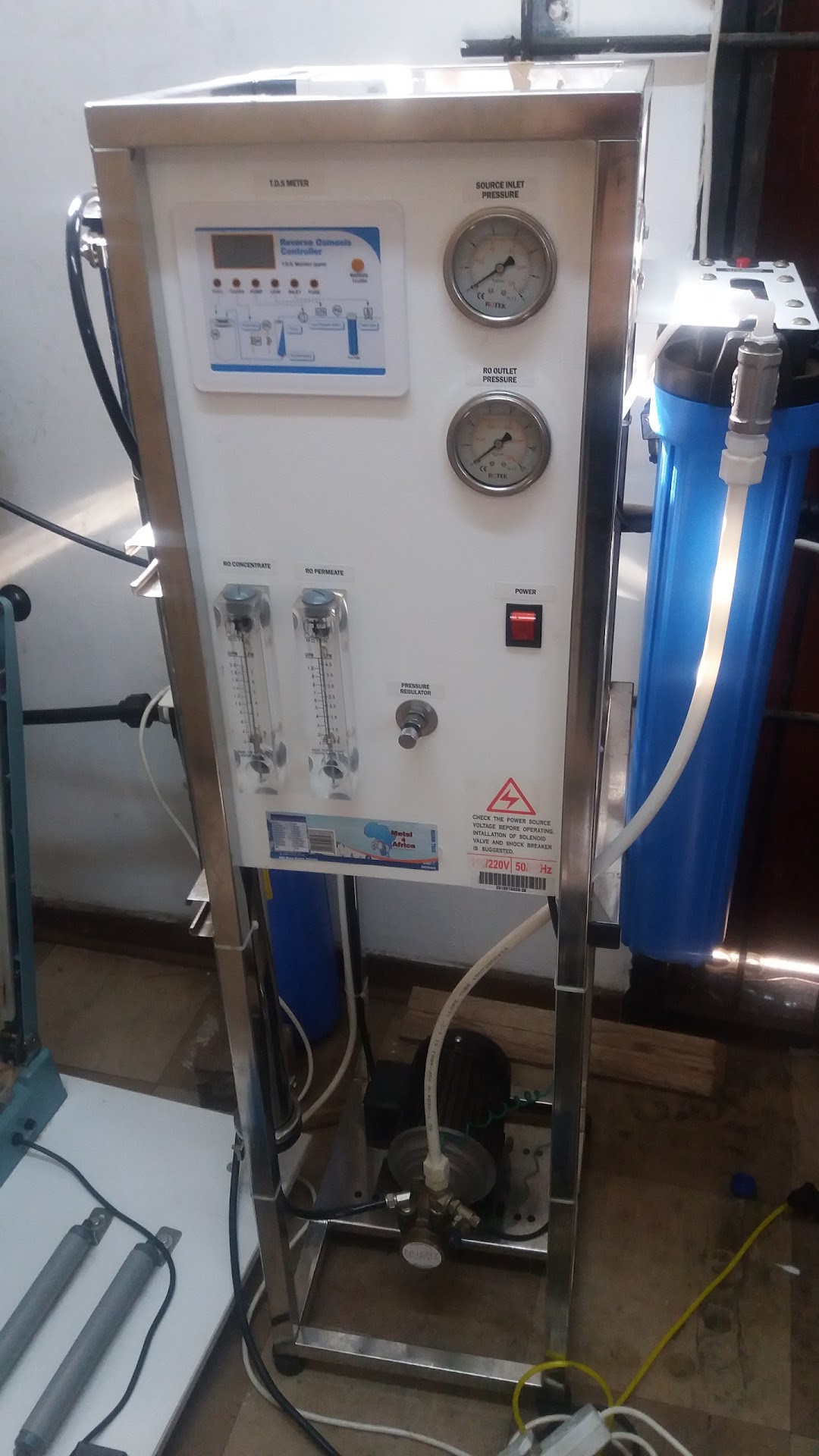 Metsi 4 Africa in the city Pretoria