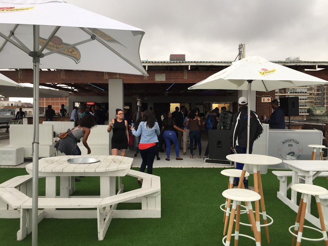 Rooftop BBQ in the city Johannesburg